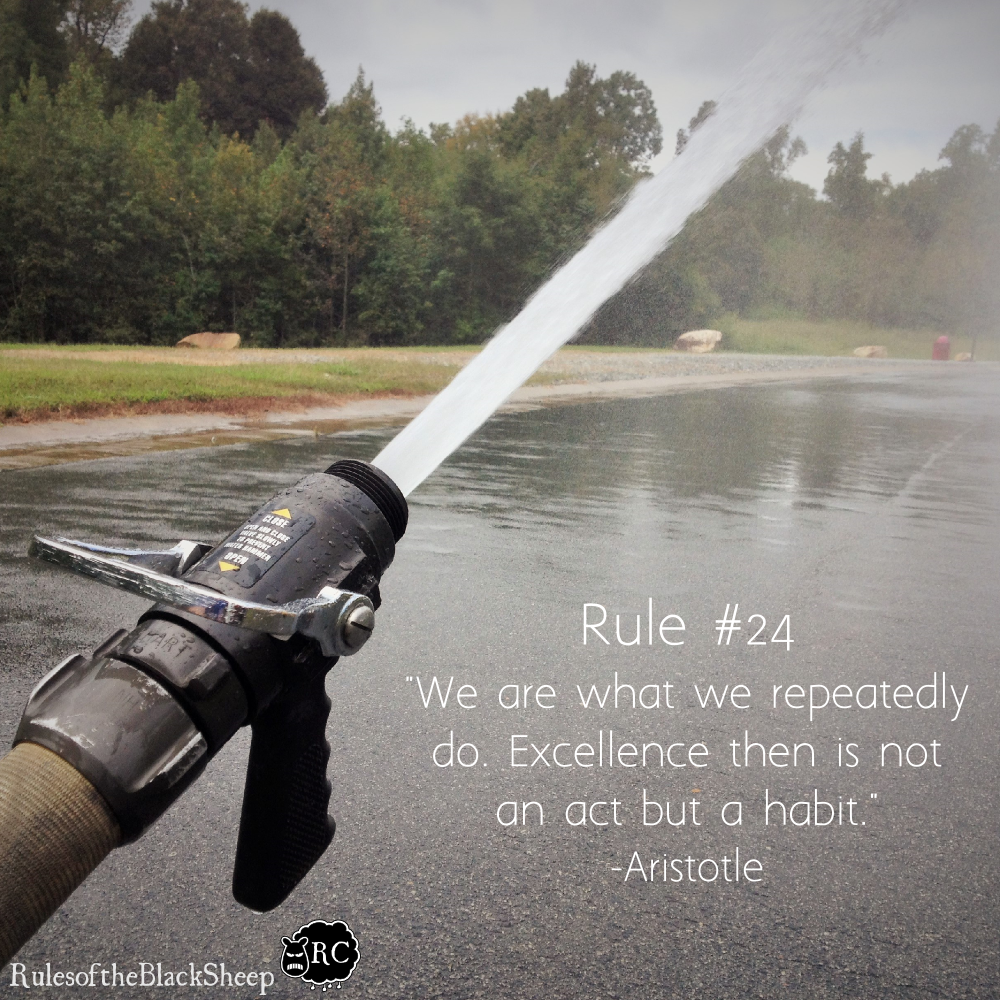 Rule #24 | Excessive Leather Accessories For Firefighters